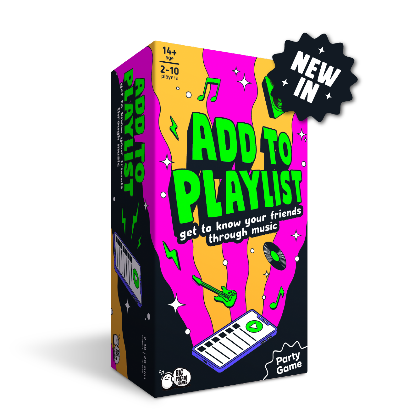 Add To Playlist: The Simple and Fun Music Party Game, No Trivia ...